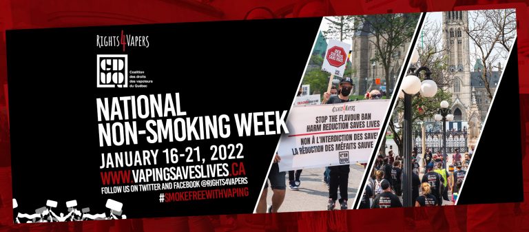 National Non Smoking Week 2022 - Rights 4 Vapers